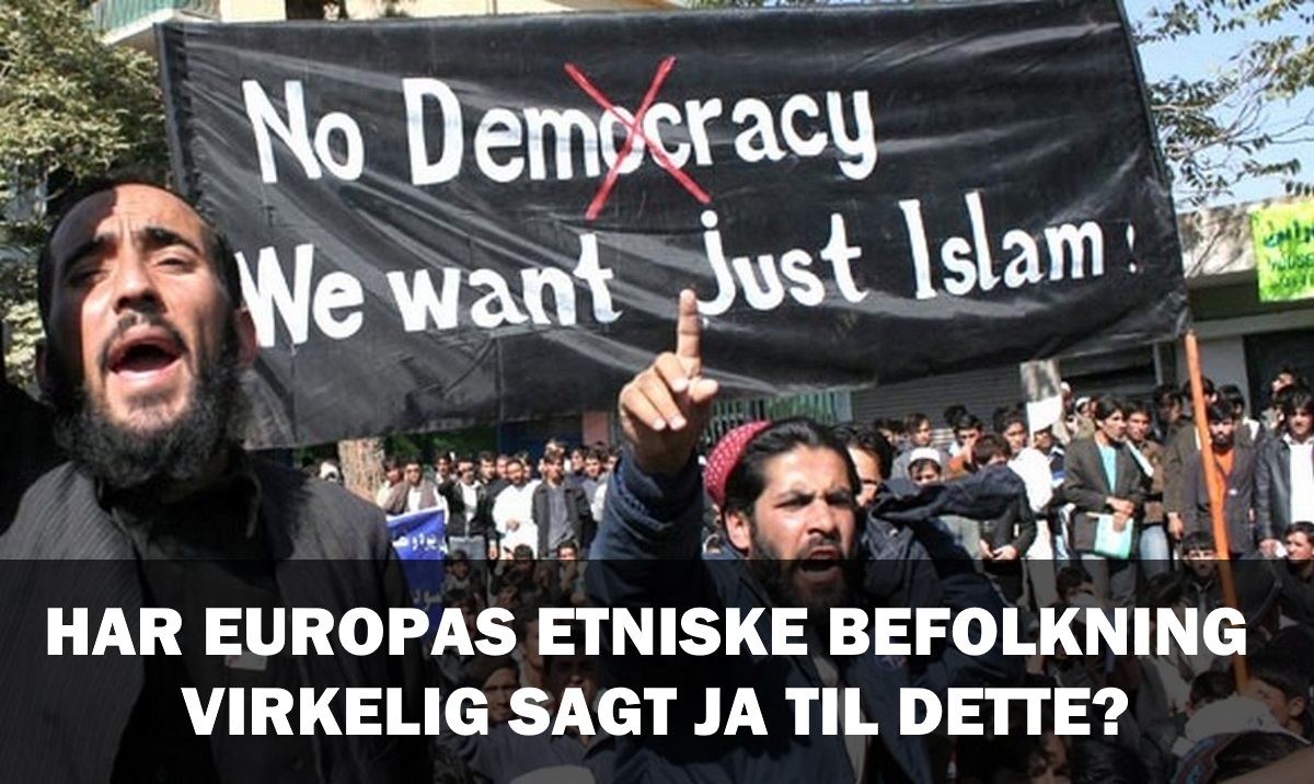 Demokratiets knefall for den islamske invasjonen i Storbritannia ...