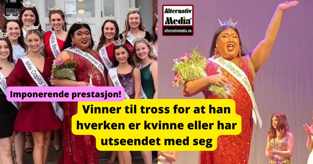 Usunn og overvektig mann vant missekonkurranse | Alternativ Media ...